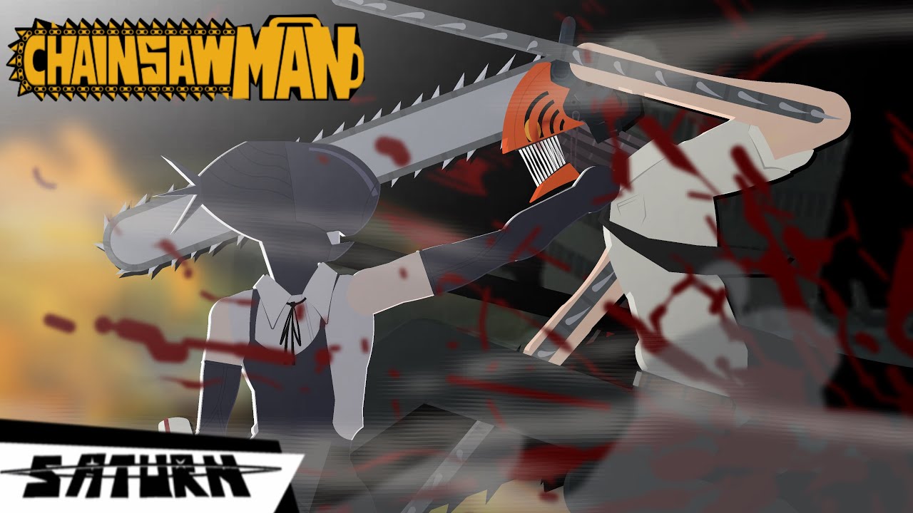 DENJI VS REZE FAN ANIMATION | CHAINSAWMAN THE MOVIE REZE ARC - Devil's ...