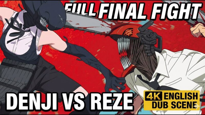 Denji vs Reze – FINAL FIGHT | Chainsaw Man Reze Arc (Full English Dub ...