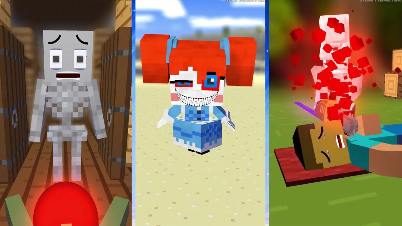 Baby Zombie vs Chainsaw Man – Minecraft Animation | Minecraft Mix ...