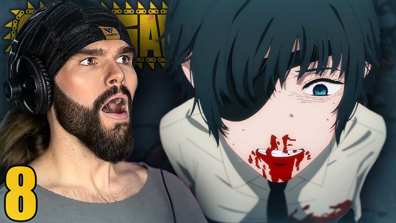 NOOO HIMENO 😭💔!!! Chainsaw Man Ep.8 REACTION | GUNFIRE - Devil's Cut ...